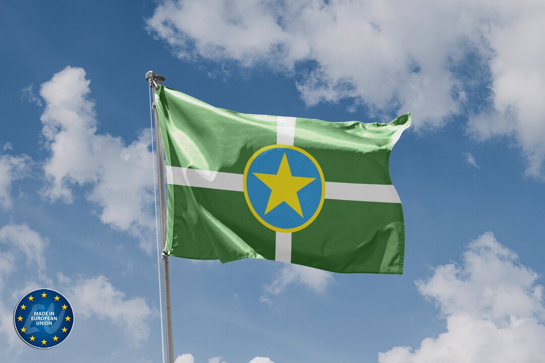 Jackson Flag, Mississippi USA | Unique Design Print | Hiqh Quality ...
