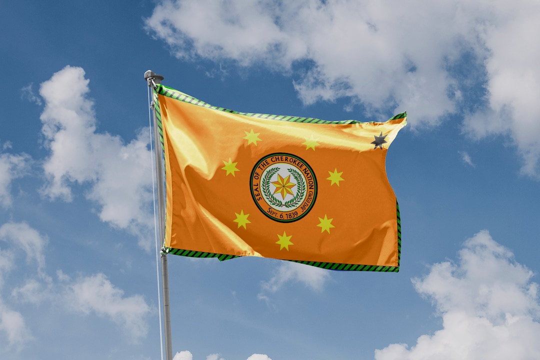 Cherokee Indian Flag