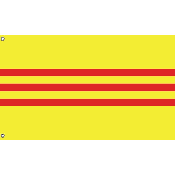 Vietnam Old Flag Unique Design Print High Quality - Etsy