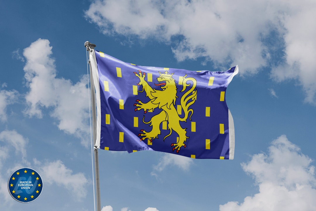 Franche-comte, France Flag | Unique Design Print | High Quality ...