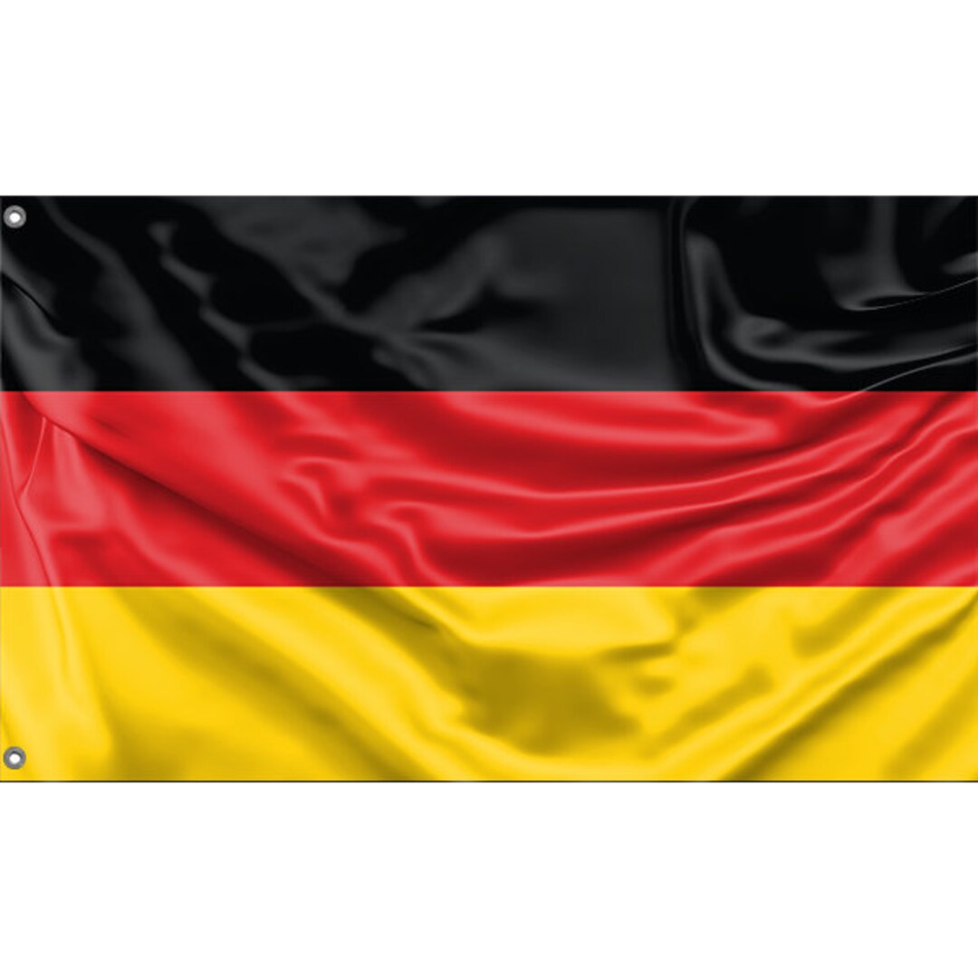 Flag of Germany Unique Design Print High Quality Materials 5 Sizes Made ...