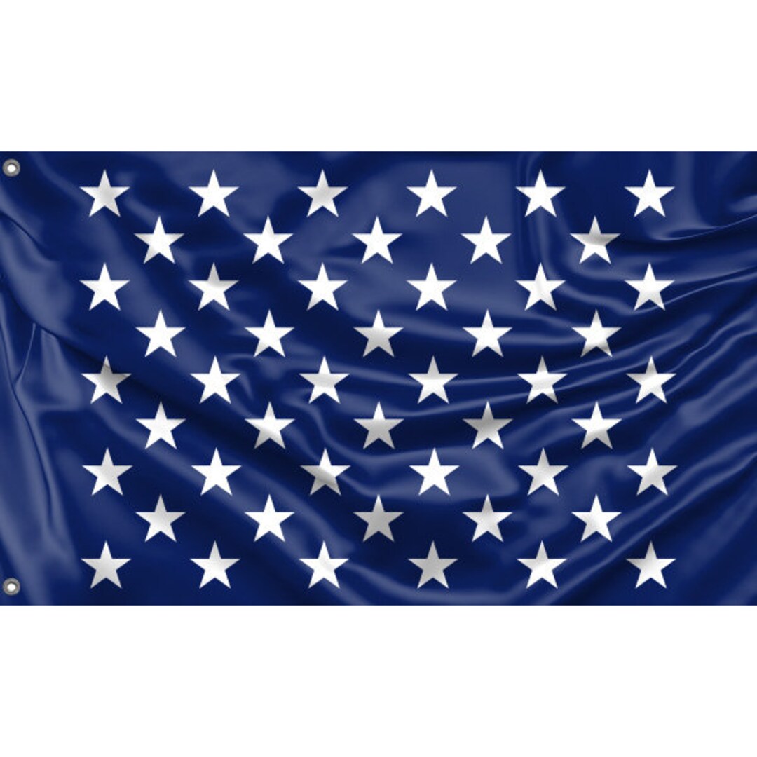 US Naval Jack Flag Unique Design Print Hiqh Quality Materials 5 Sizes ...