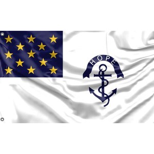 Rhode Island Regiment Flag | Unique Design Print | High Quality ...