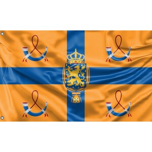 Royal Standard of the Netherlands, Unique Print, 3x5 Ft / 90x150 Cm ...