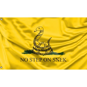 Gadsden No Step on Snake Flag | Unique Design Print | Hiqh Quality ...
