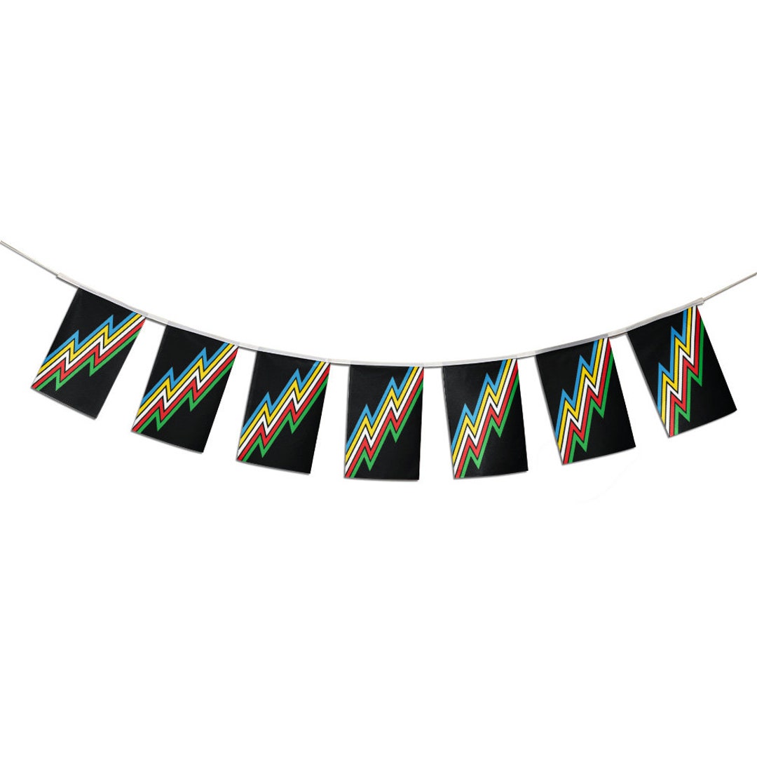 Disability Pride Flag Garland | Unique Design Home Decor | High Quality ...