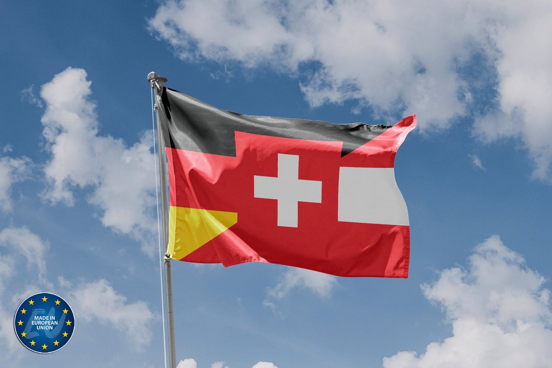 German Language Flag | Unique Design Print | High Quality Materials ...