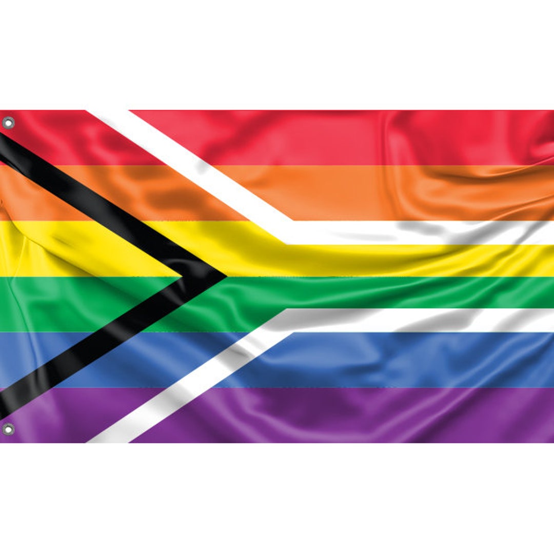 South Africa Pride Flag Unique Design Print High Quality Materials Size ...
