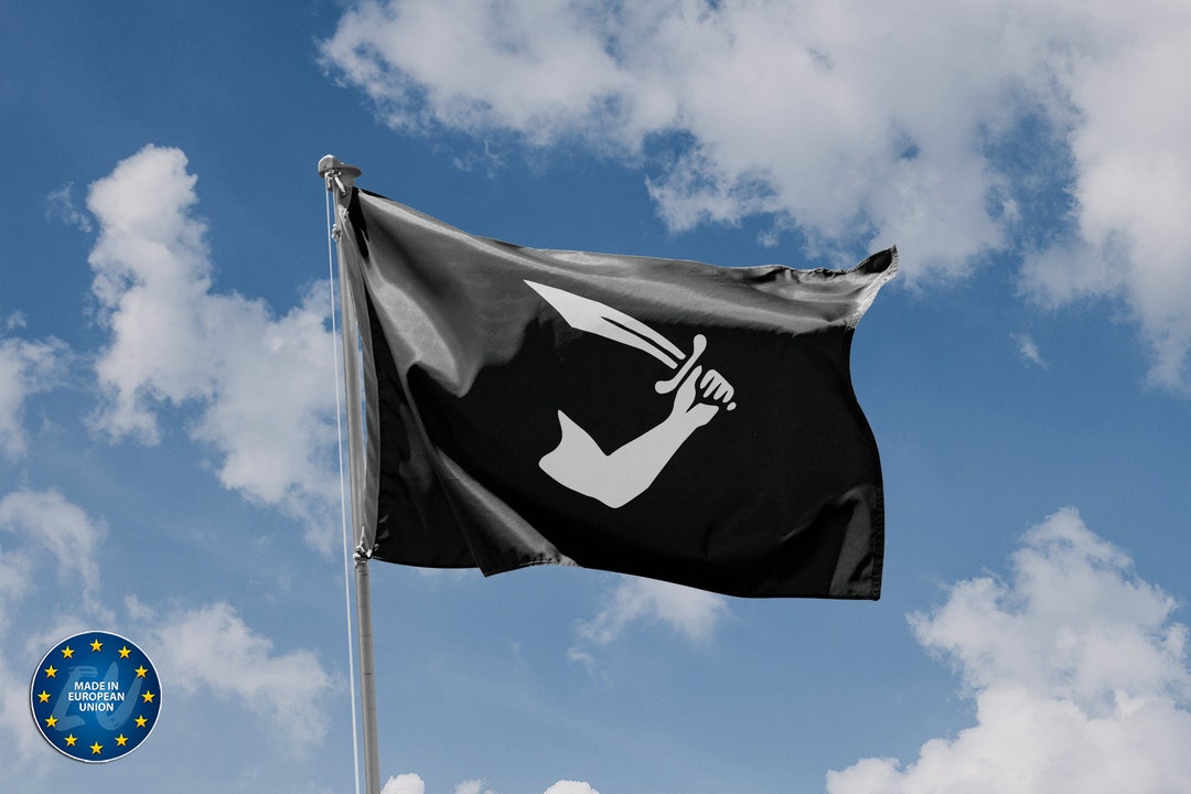 Thomas Tew Pirate Flag | Unique Design Print | High Quality Materials ...