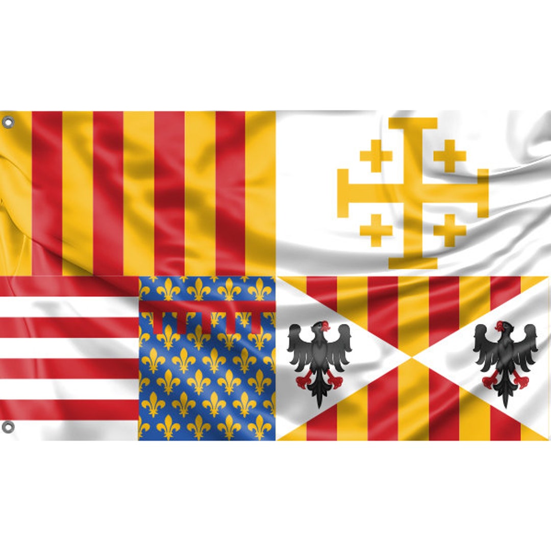 Aragon Flag Unique Design Print High Quality Materials - Etsy