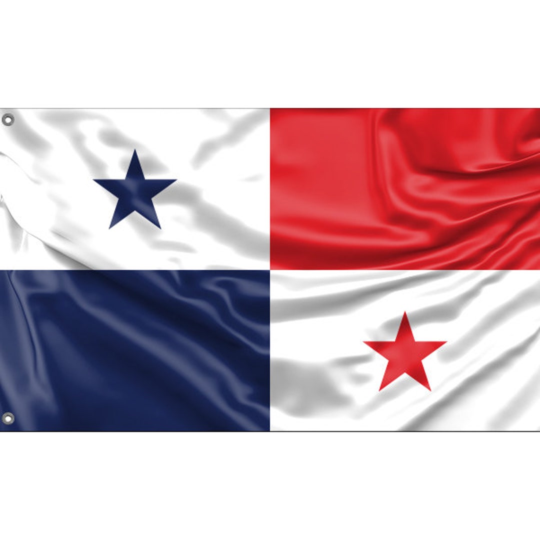 Flag of Panama Unique Design Print High Quality Materials - Etsy