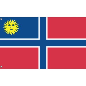 State of Muskogee (1799-1803) Flag | Unique Design Print | High Quality ...