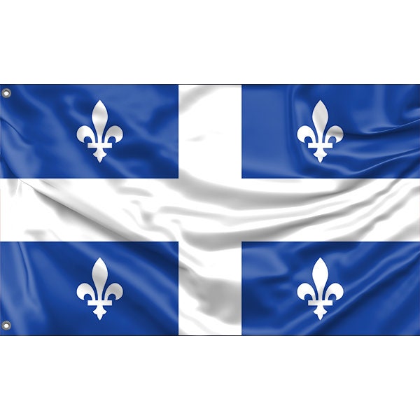 Quebec Flag - Etsy