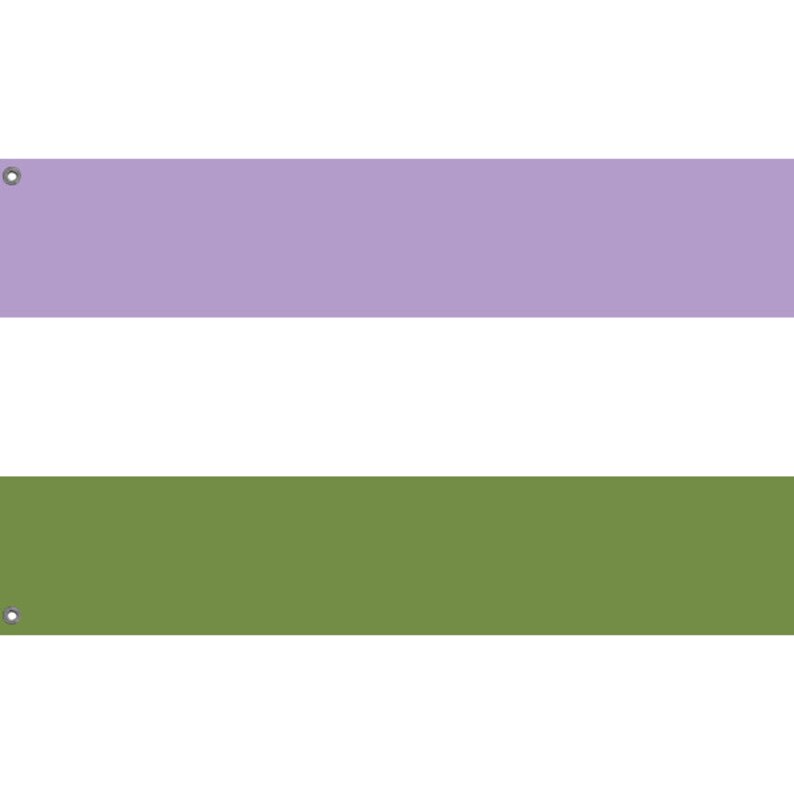 Genderqueer Pride Flag | Unique Design Print | High Quality Materials ...