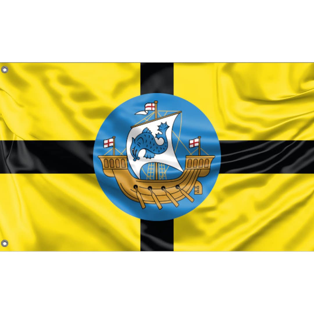 Flag of Wellington, New Zealand Unique Design Print High Quality ...