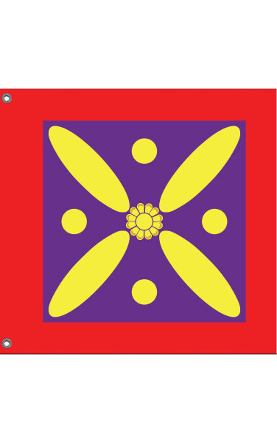Square Flag of Sassanid Empire | Unique Design Print | High Quality ...