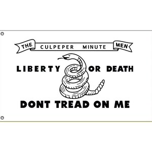 Culpeper Minutemen Flag | Unique Design Print | High Quality Materials ...