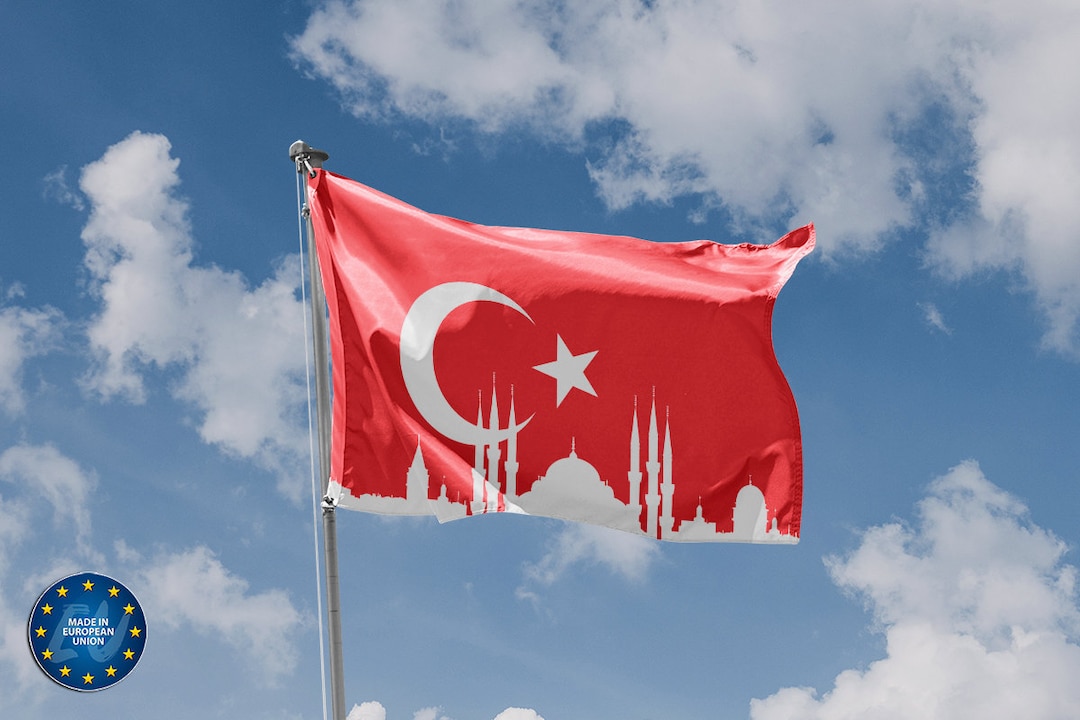 Istanbul Skyline Flag | Unique Design Print | High Quality Materials ...
