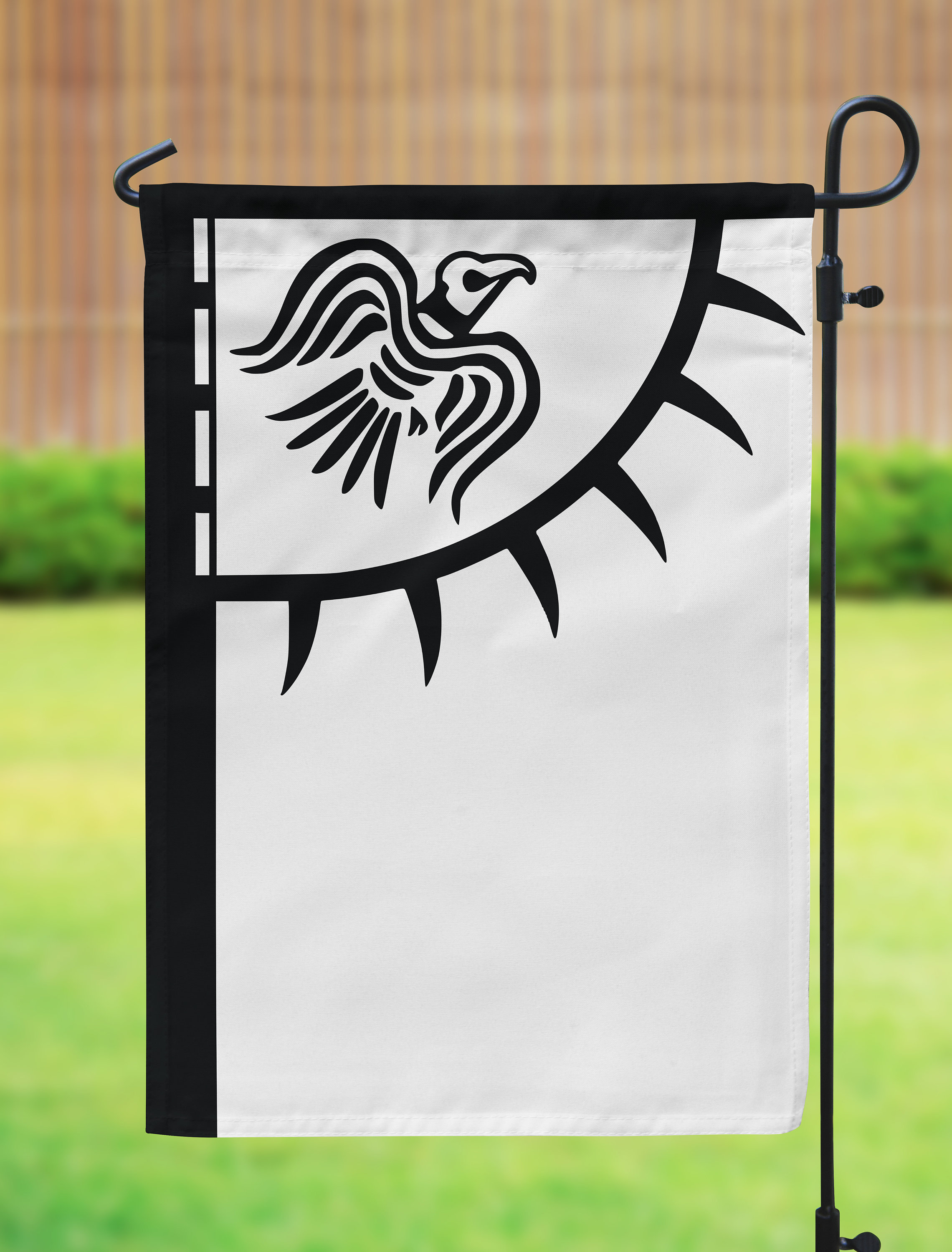 Viking Raven Garden Flag sold by Kiln Britta | SKU 3514519 | Printerval UK