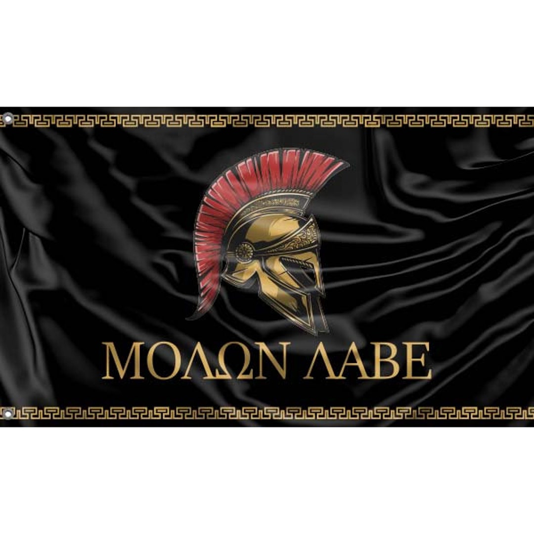 Molon Labe Flag Unique Design Print High Quality Materials Size 3x5 Ft ...
