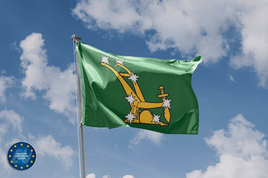 Starry Plough and Revolt Flag | Unique Design Print | High Quality ...