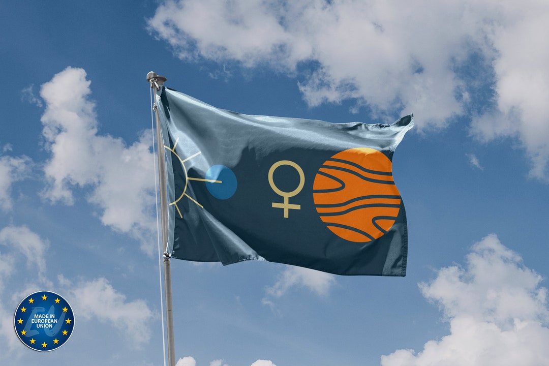 Venus Flag Unique Print, 3x5 Ft / 90x150 Cm Size, EU Made - Etsy