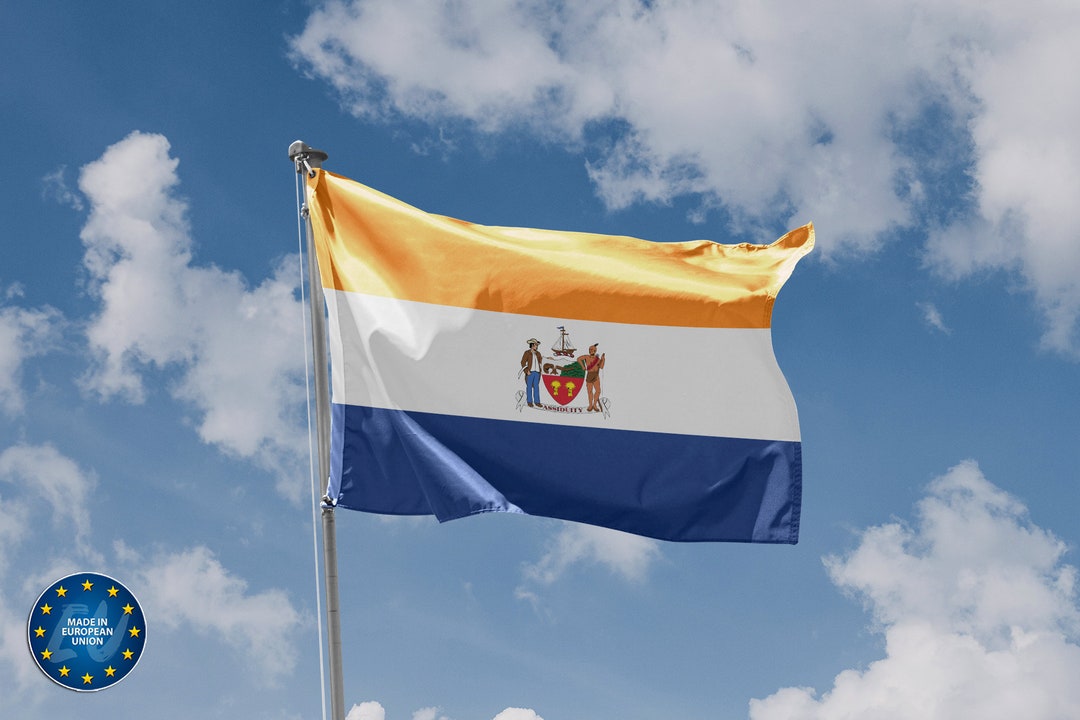 Albany Flag, New York USA | Unique Design Print | Hiqh Quality ...