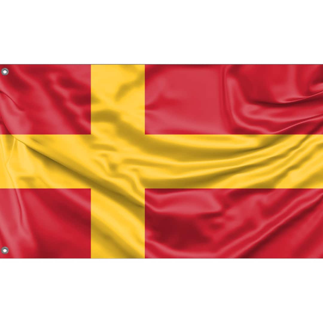 Finnish Swedish Heritage Day Flag Unique Design Print High Quality ...