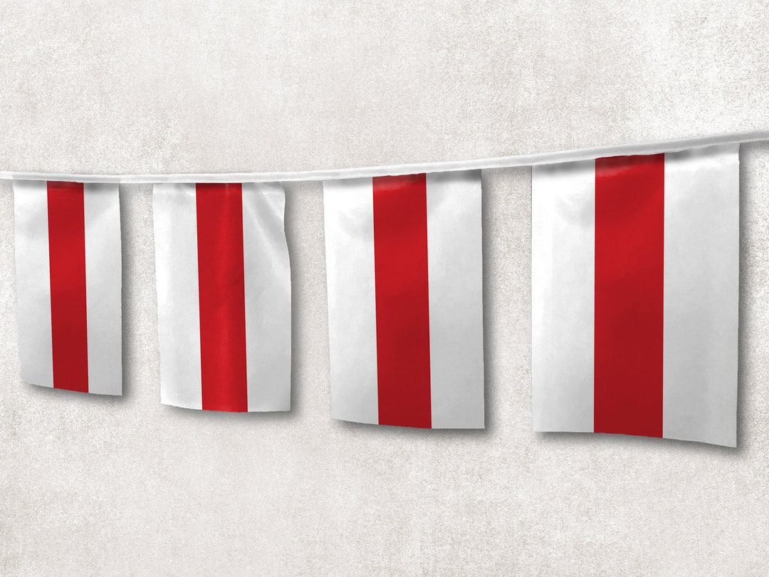 Historical Belarus the Pahonia Flag Garland | Unique Design Home Decor ...
