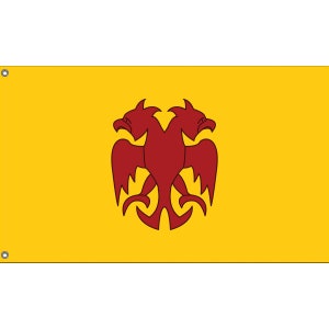 Saladin's Personal Standard Flag | Unique Design Print | High Quality ...