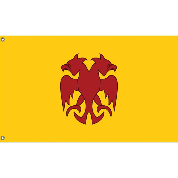 Saladin's Personal Standard Flag Unique Design Print - Etsy