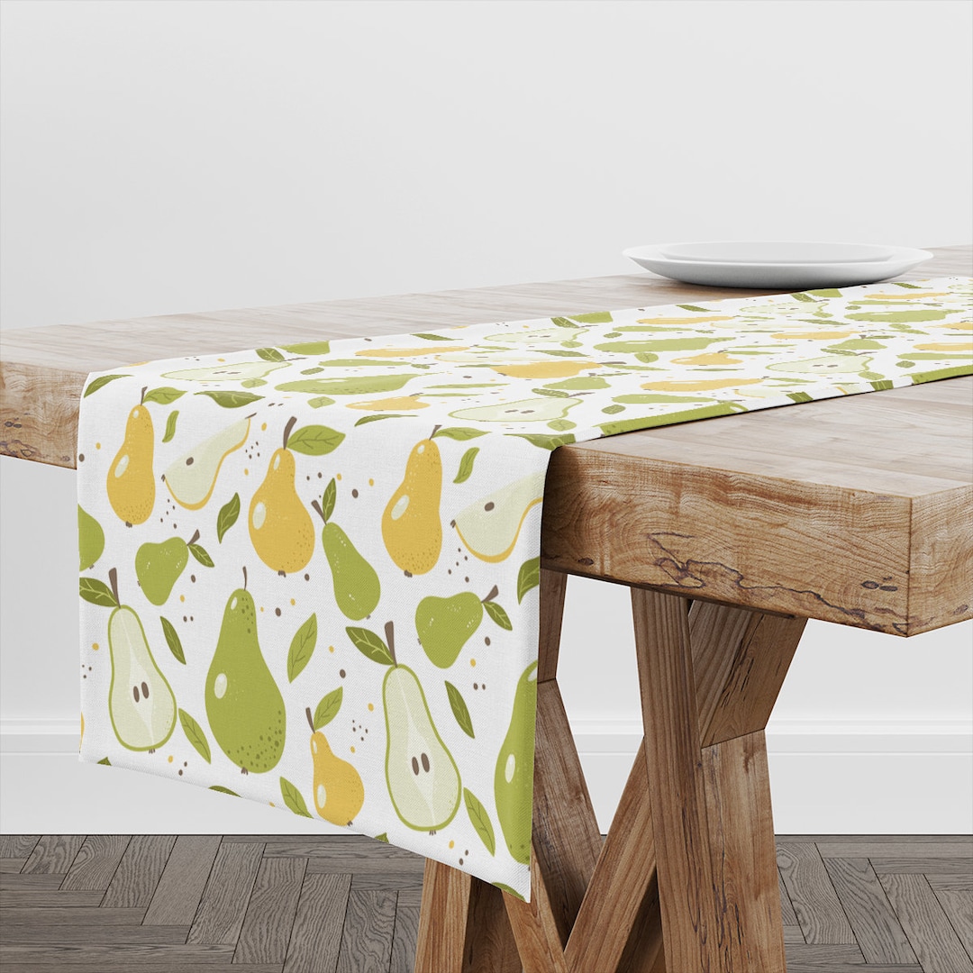 Table Runner Pear Style | Unique Design Table Decor | High Quality ...