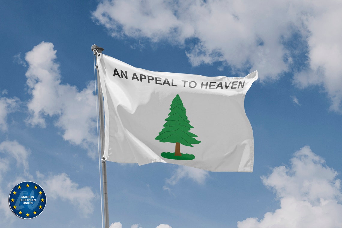 An Appeal to Heaven Flag Unique Design Print High Quality - Etsy