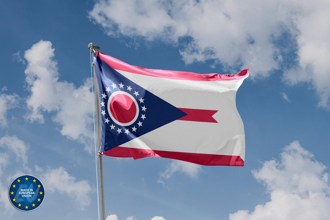 Redesigned Ohio State Flag | Unique Design Print | High Quality ...