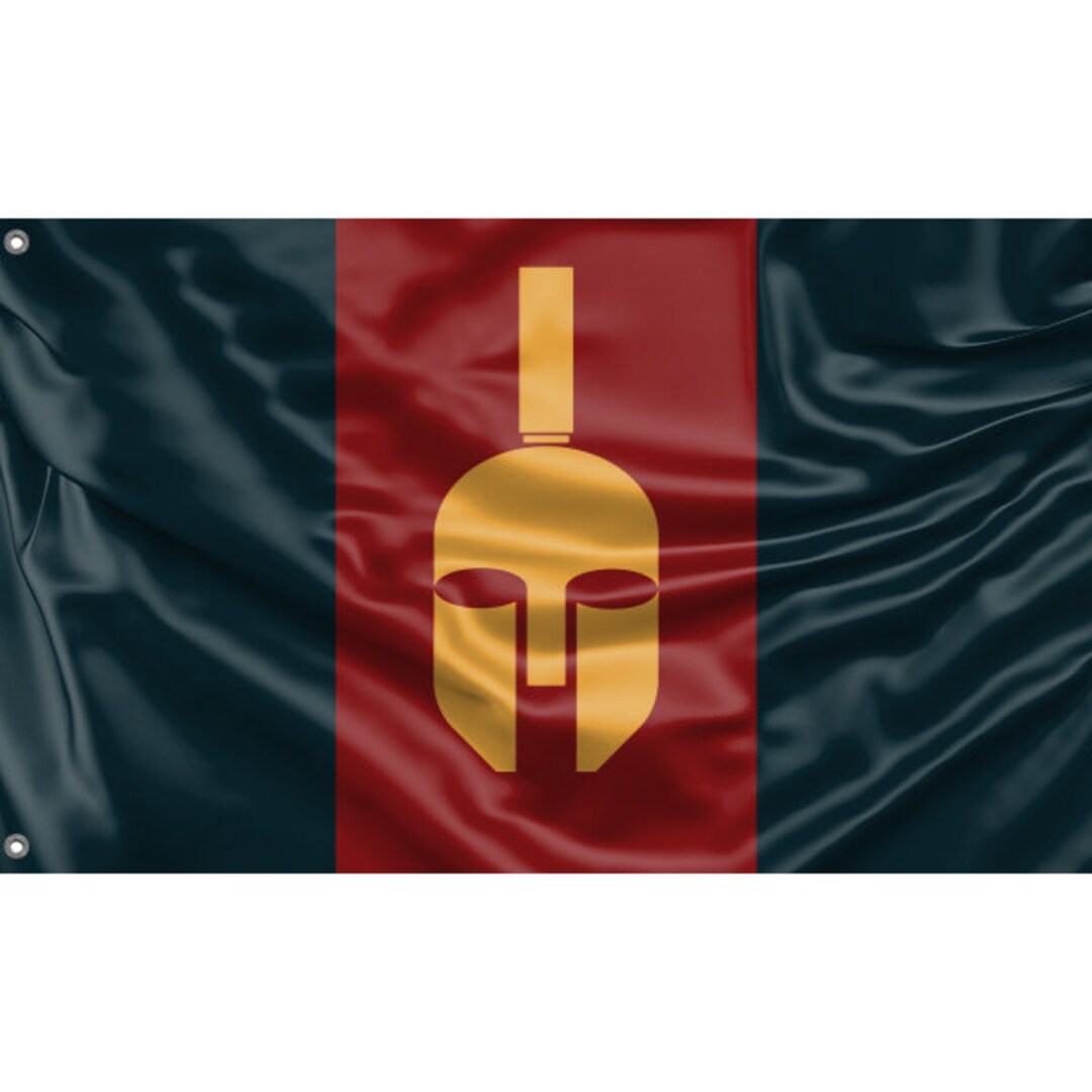 Sparta Flag Unique Design Print High Quality Materials 5 Sizes Made in ...