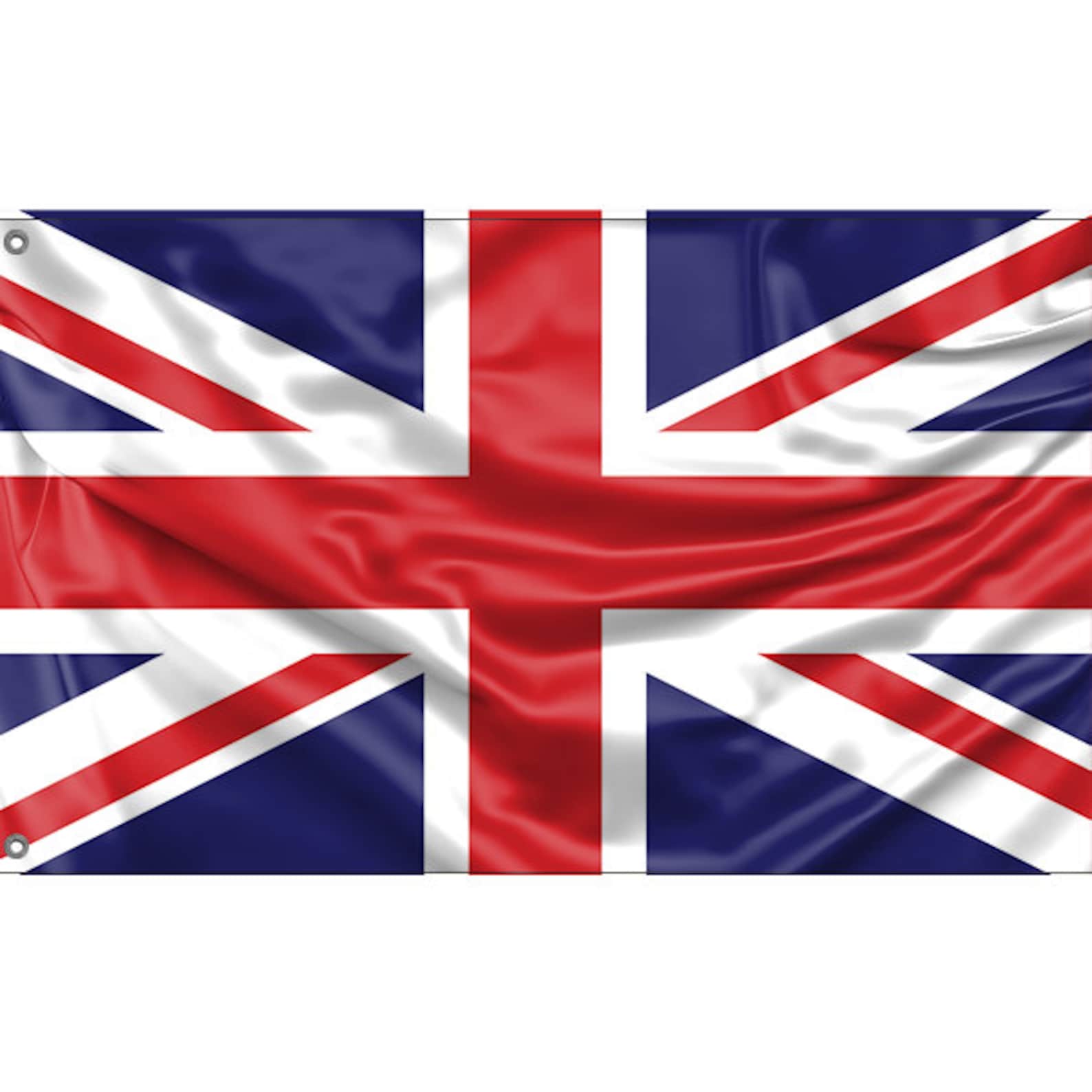 Flag of the United Kingdom Unique Design Print High - Etsy