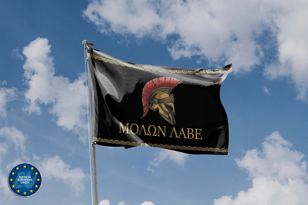 Molon Labe Flag | Unique Design Print | High Quality Materials | 5 ...
