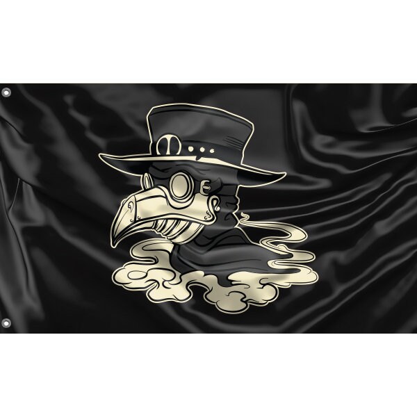 Doctor Plague Flag - Etsy