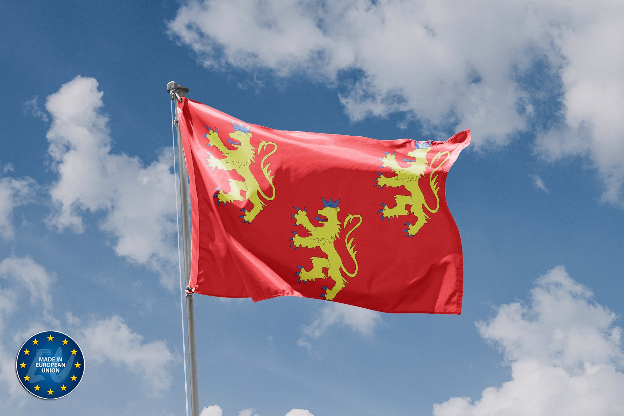 Dordogne France Flag Unique Design Print High Quality - Etsy