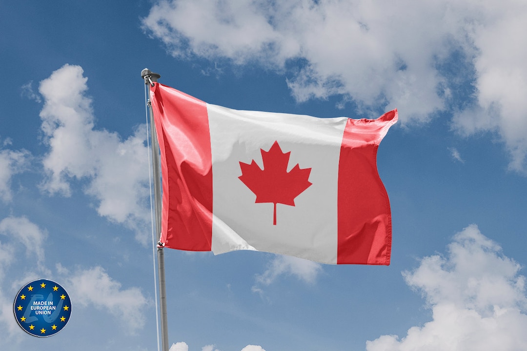 Canada Flag | Unique Design Print | High Quality Materials | 5 Sizes ...