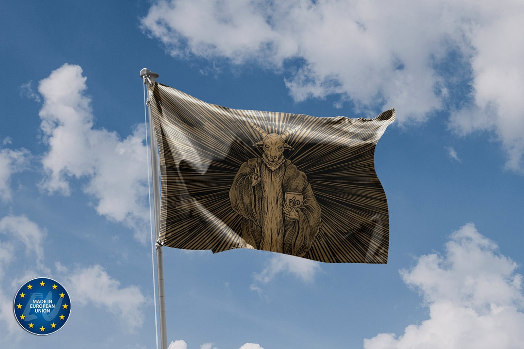 Baphomet Flag | Unique Design Print | High Quality Materials | Size ...