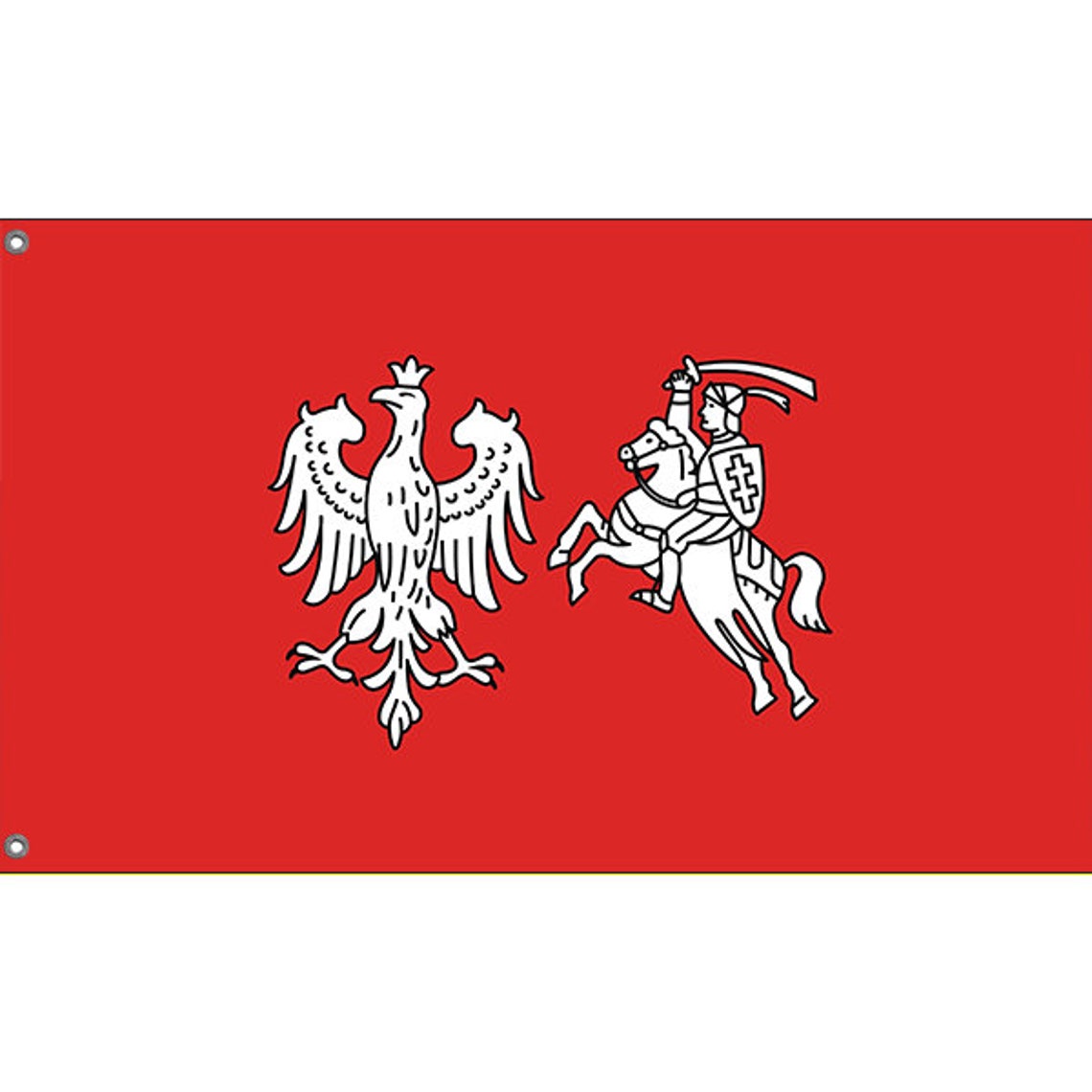 Flag of Central Lithuania 1920 | Unique Design Print | High Quality ...