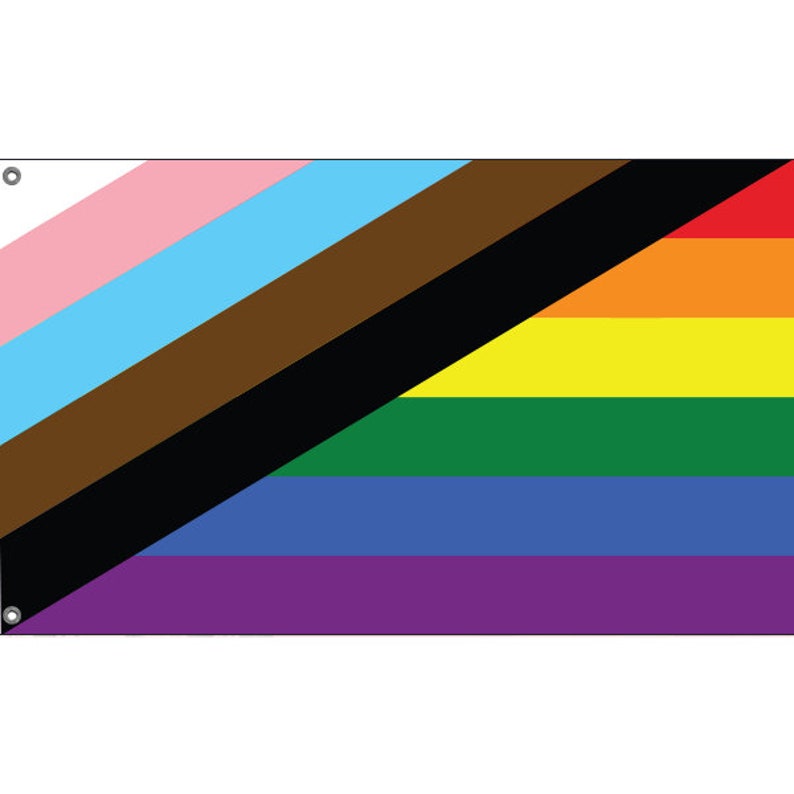 New Pride Flag Unique Design Print High Quality Materials - Etsy