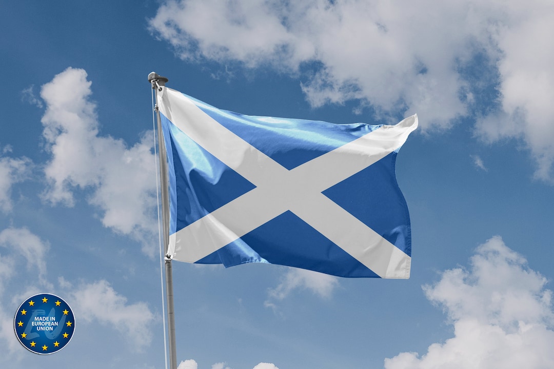 Flag of Scotland | Unique Design Print | High Quality Materials | 5 ...