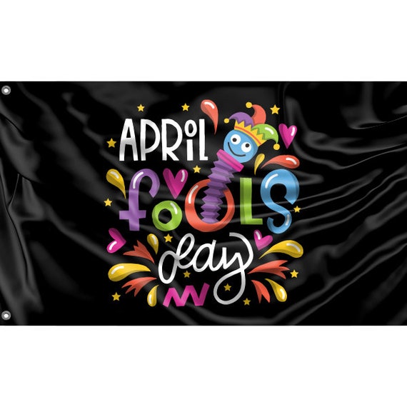 April Fools Day Flag Unique Print 3x5 Ft / 90x150 Cm Size EU - Etsy