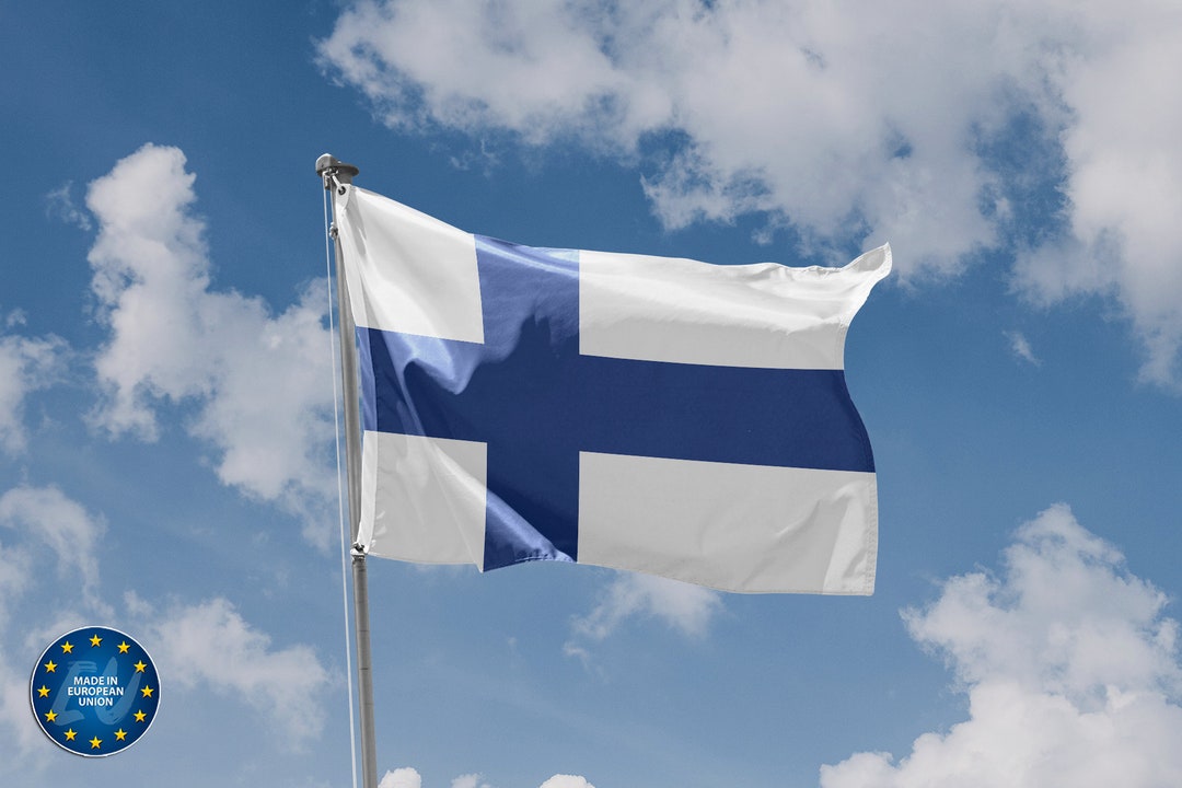 Flag of Finland | Unique Design Print | High Quality Materials | Size ...