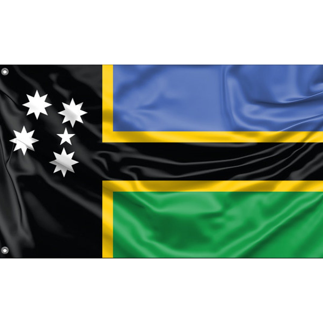South Sea Islanders Flag Unique Design Print Hiqh Quality Materials ...
