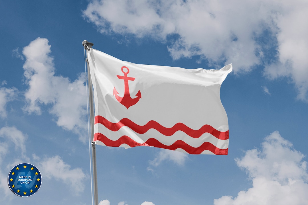 Port Clinton, Ohio USA Flag | Unique Print, 3x5 Ft / 90x150 Cm Size, EU ...