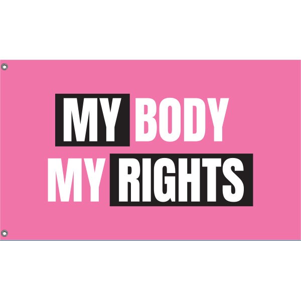 My Body My Rights Flag Unique Print 3x5 Ft / 90x150 Cm Size - Etsy