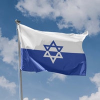 Israel Custom Flag - Etsy